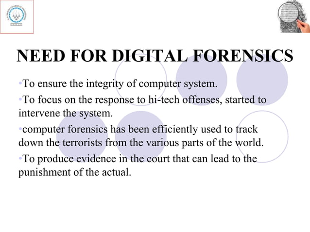 Digital forensics | PPTX
