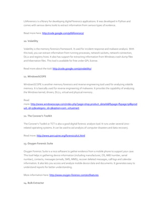 Digital forensics | DOCX