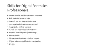 Digital forensics | PPT