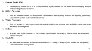 Digital Forensics Digital Evidence in Criminal Investigation | PPTX