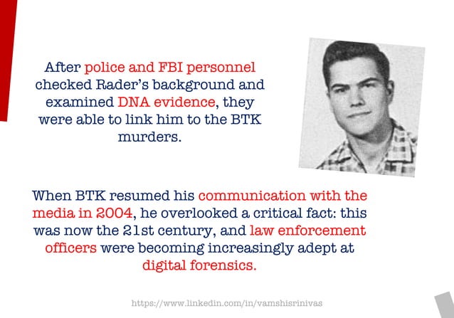 Digital Forensics Case Study on BTK Killer
