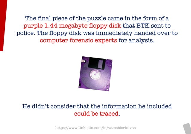 Digital Forensics Case Study on BTK Killer