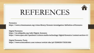 A brief Intro to Digital Forensics | PDF