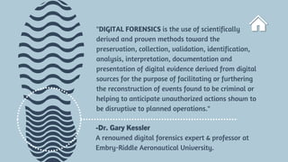 A brief Intro to Digital Forensics | PDF