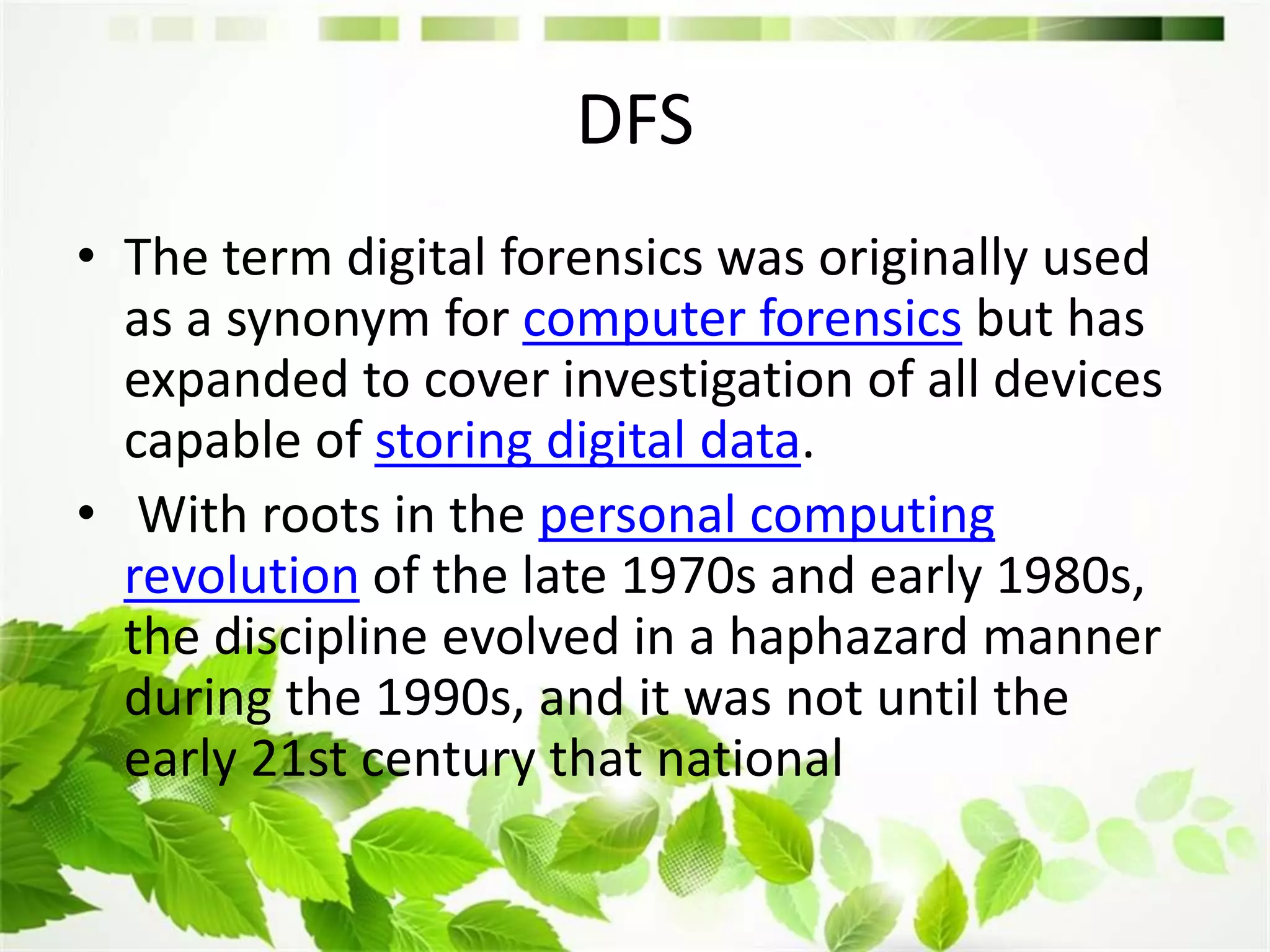 Digital forensics by vimal priya.s | PPT