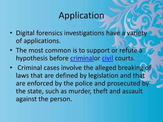 Digital forensics by vimal priya.s | PPT