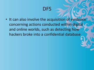 Digital forensics by vimal priya.s | PPT