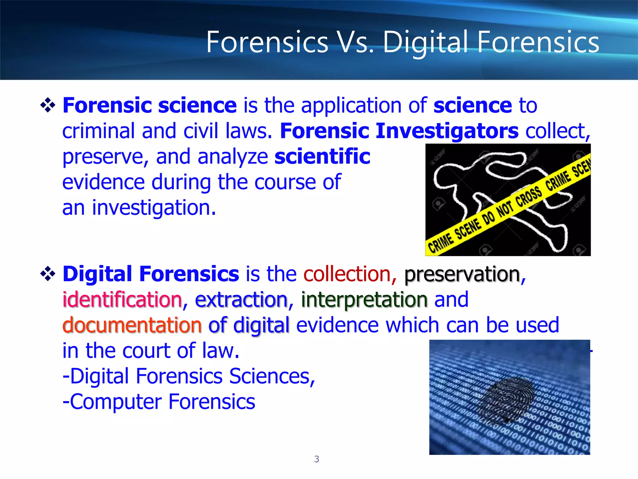 Digital forensic science and its scope manesh t | PDF