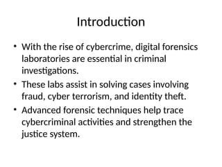 DigitalForensicsLaboratoriesPresentation.pptx