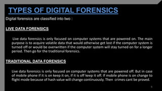 Digital forensics | PPTX