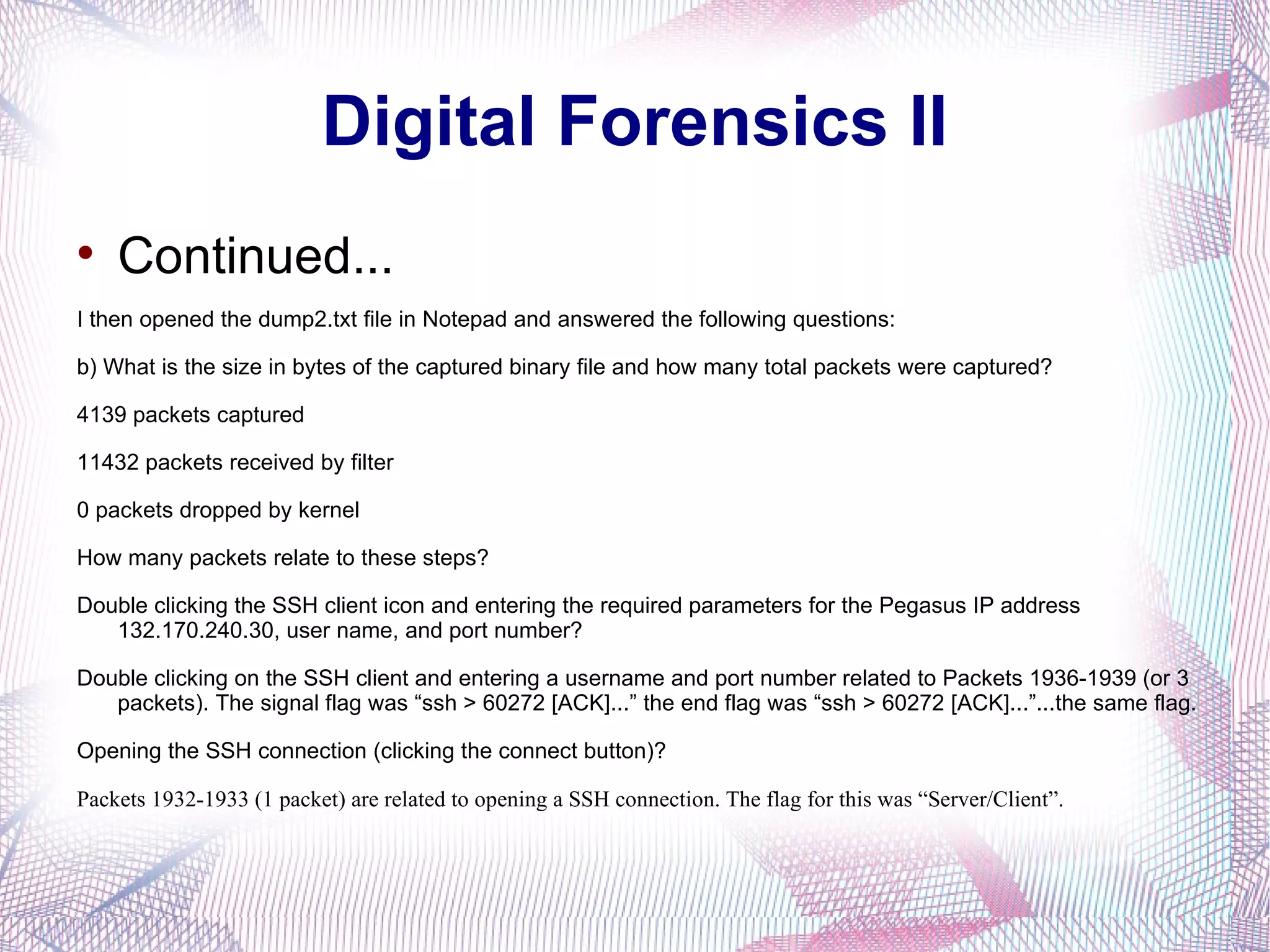 Digital Forensics Presentation | PPT