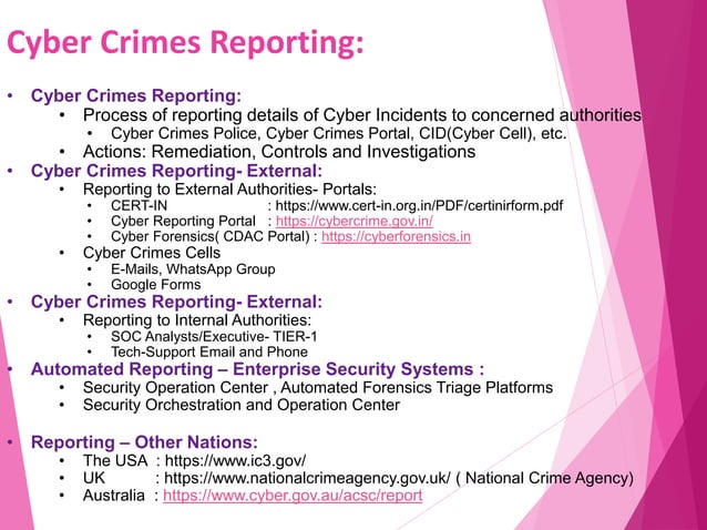 Digital Forensics Triage And Cyber Security Pptx Databases Computer Software And Applications