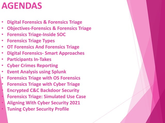 Digital Forensics Triage and Cyber Security | PPTX | Databases ...