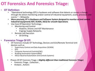 Digital Forensics Triage and Cyber Security | PPTX