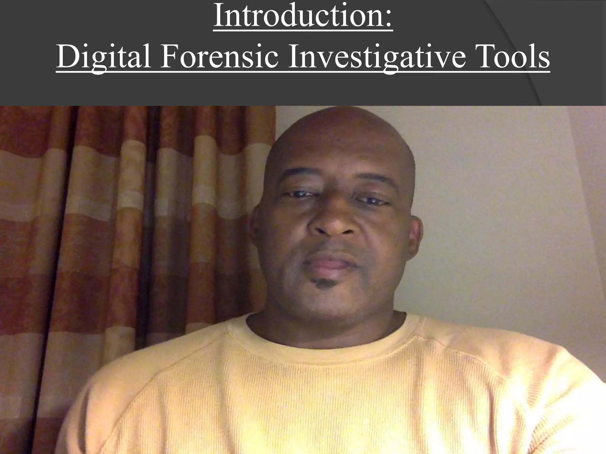 Digital forensic tools | PPTX