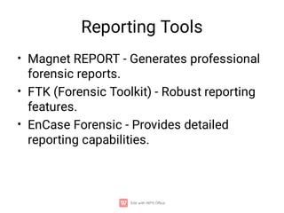 Digital Forensic Tools / Technologies For Beginners | PPT