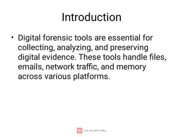 Digital Forensic Tools / Technologies For Beginners | PDF