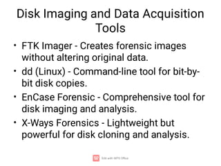 Digital Forensic Tools / Technologies For Beginners | PDF