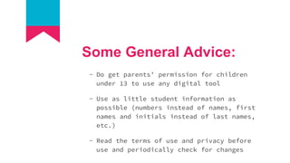 Digital formative assessment tools | PPTX