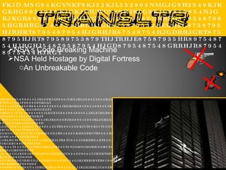 Digital fortress presentation | PPT