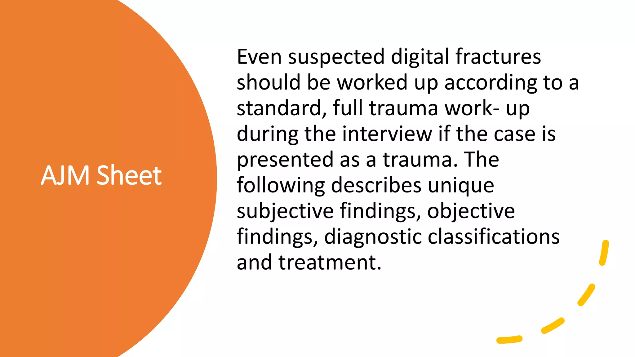 AJM Sheet: Digital fracture | PPT