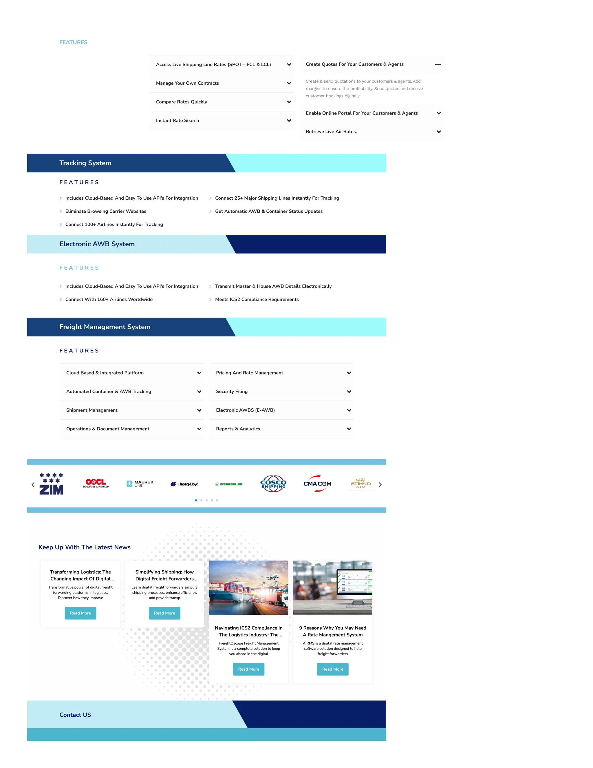 Digital Freight Forwarding | FreightOscope | PDF