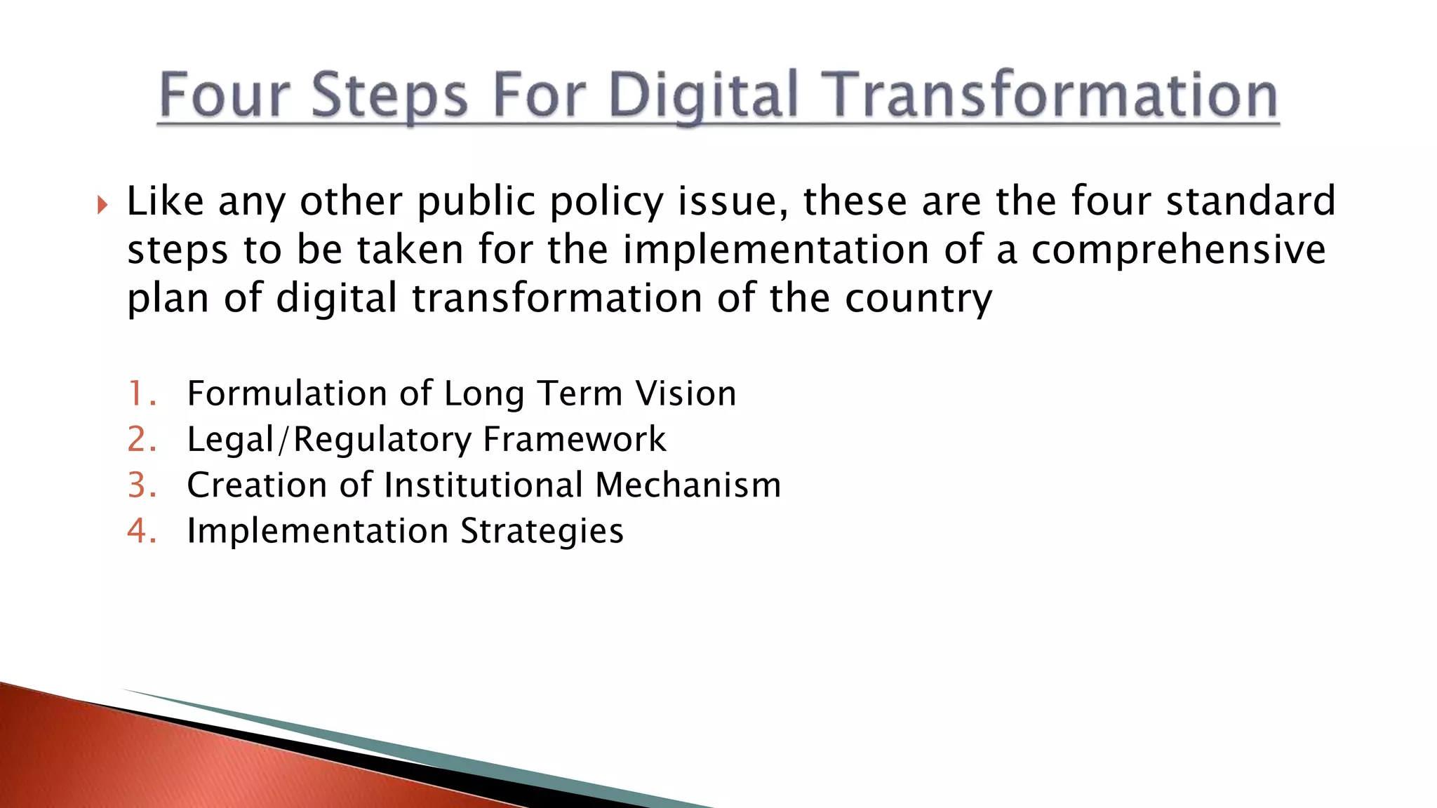 Digital Governance: Digitisation of Public Sector | PPTX