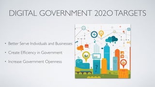 Digital Business Technology Platform for Government 2.0 | PPT