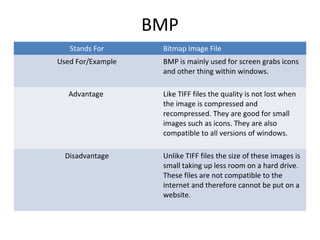 Digital graphics file formats | PPT
