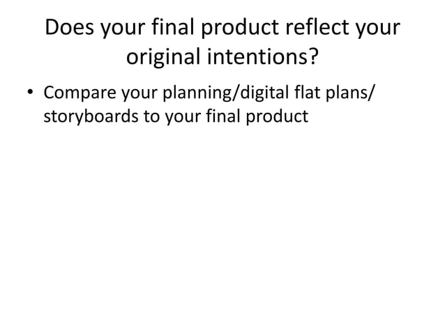 Digital graphics evaluation pro forma | PPT