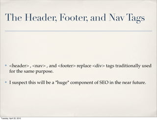 A Primer on HTML 5 - By Nick Armstrong | PPT