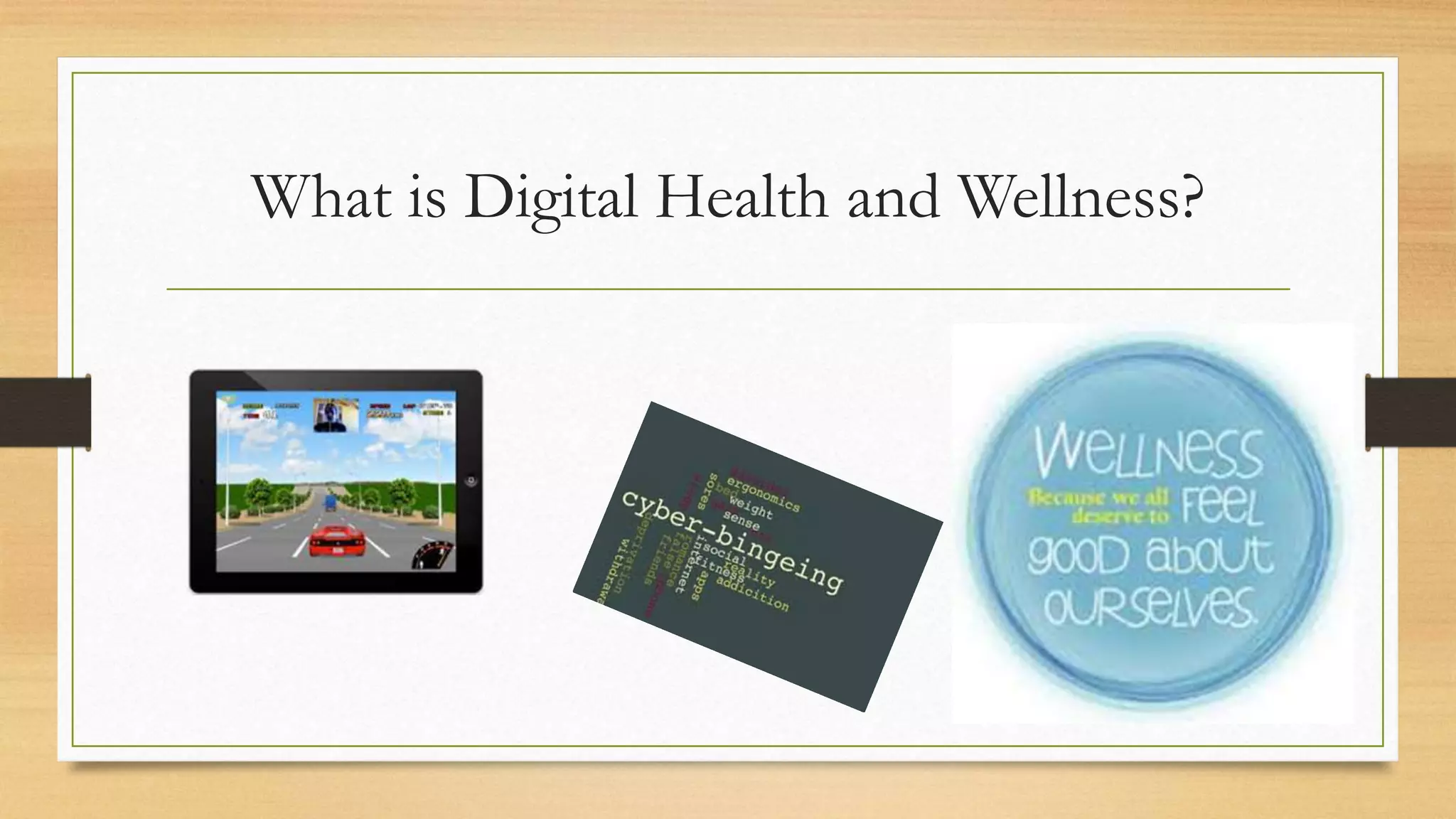 Digital health and wellness | PPTX