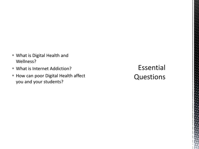 Digital Health and Wellness Presentation | PPTX