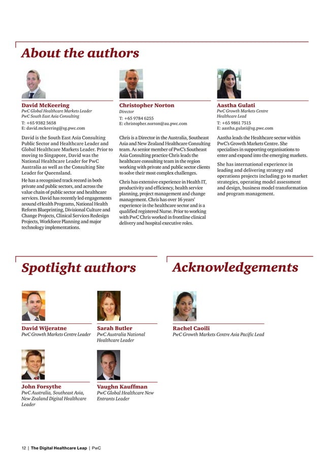 Digital healthcare leap pwc | PDF