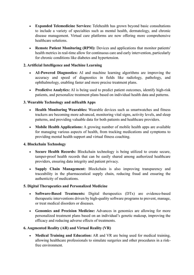 Digital Healthcare Market Key Industry Dynamics, Analysis and Key ...