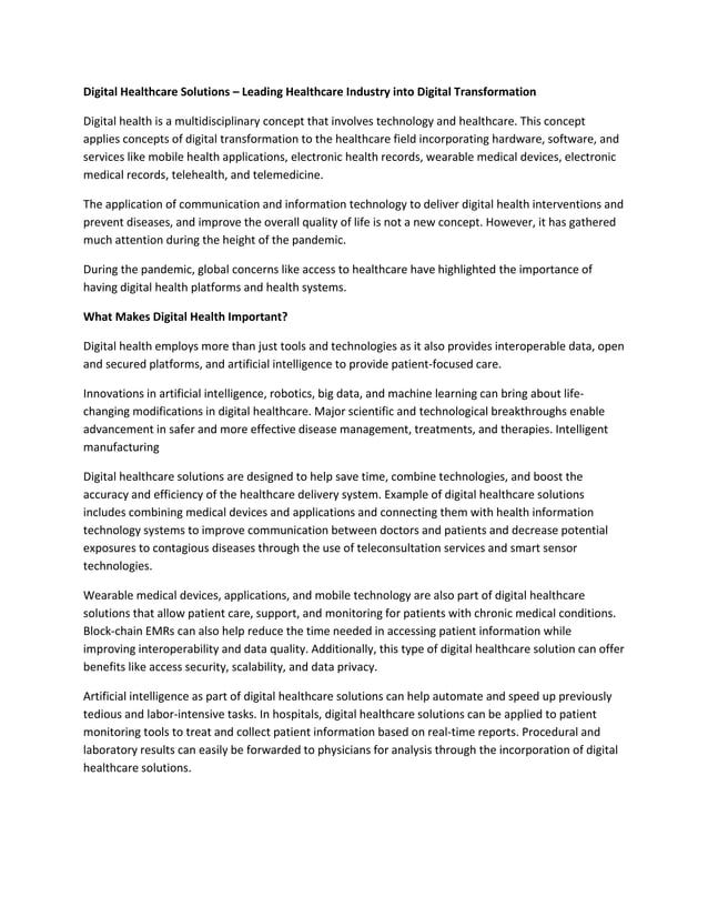 Digital Healthcare Solutions.pdf