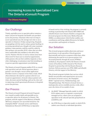 Digital health: Ontario Hospitals | PDF
