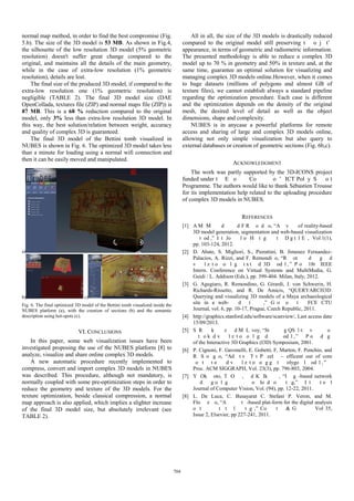 Web visualization of complex reality-based 3D models with Nubes | PDF | 3-D Graphics | Computer ...