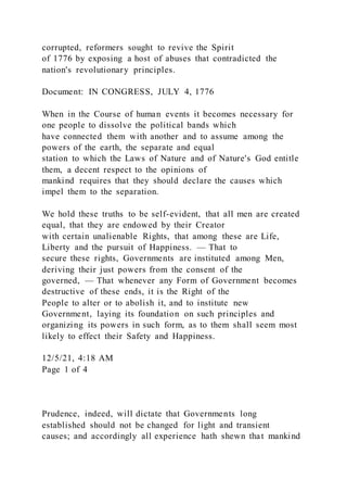 Digital HistoryPrintable VersionThe Meaning of July Fo | DOCX ...