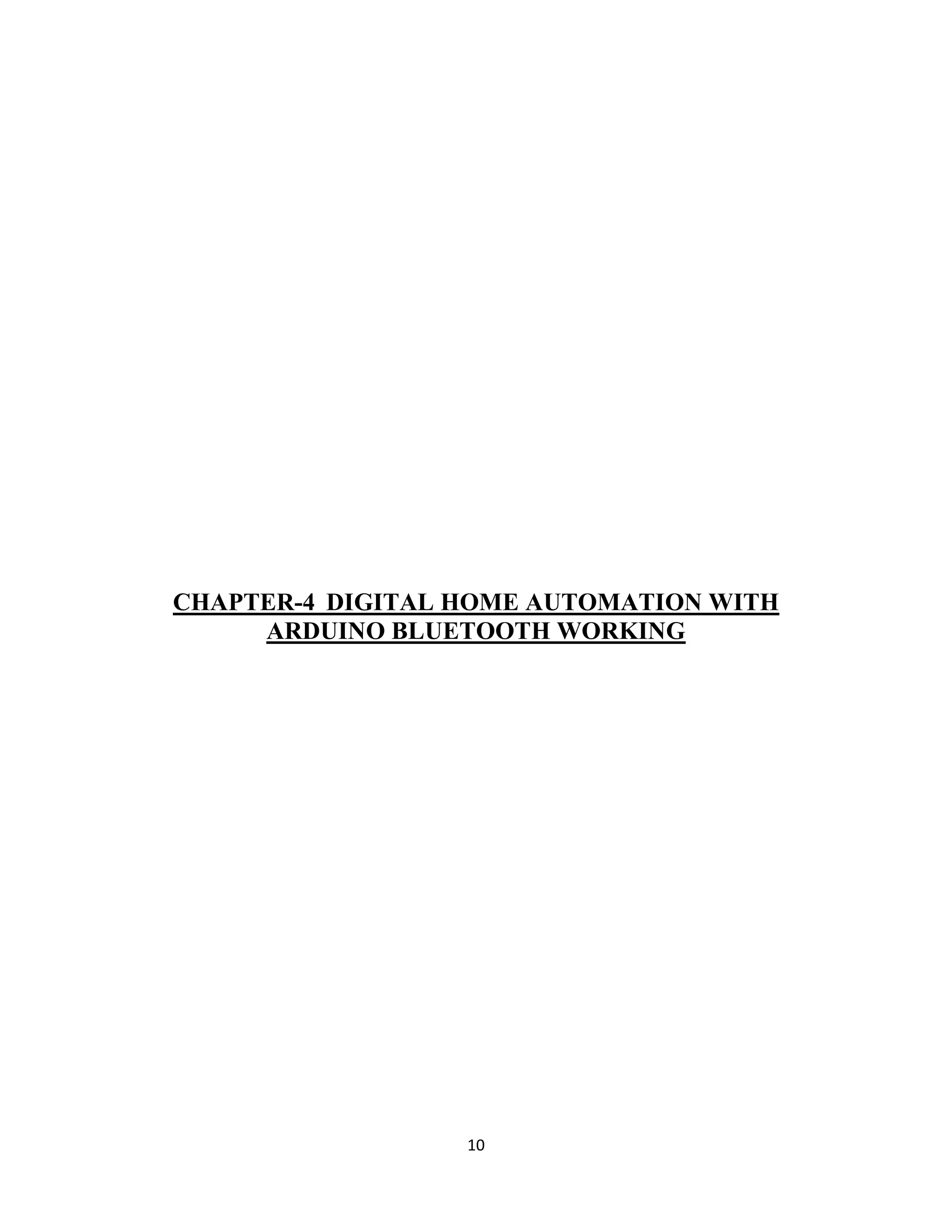 Digital home automation with arduino bluetooth | PDF