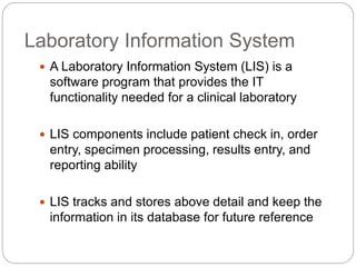 Digital hospital (lab, imaging, and emr) | PPTX