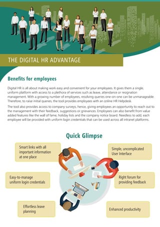 Digital HRMS Brochure - Empowering your workforce with relevant HR ...