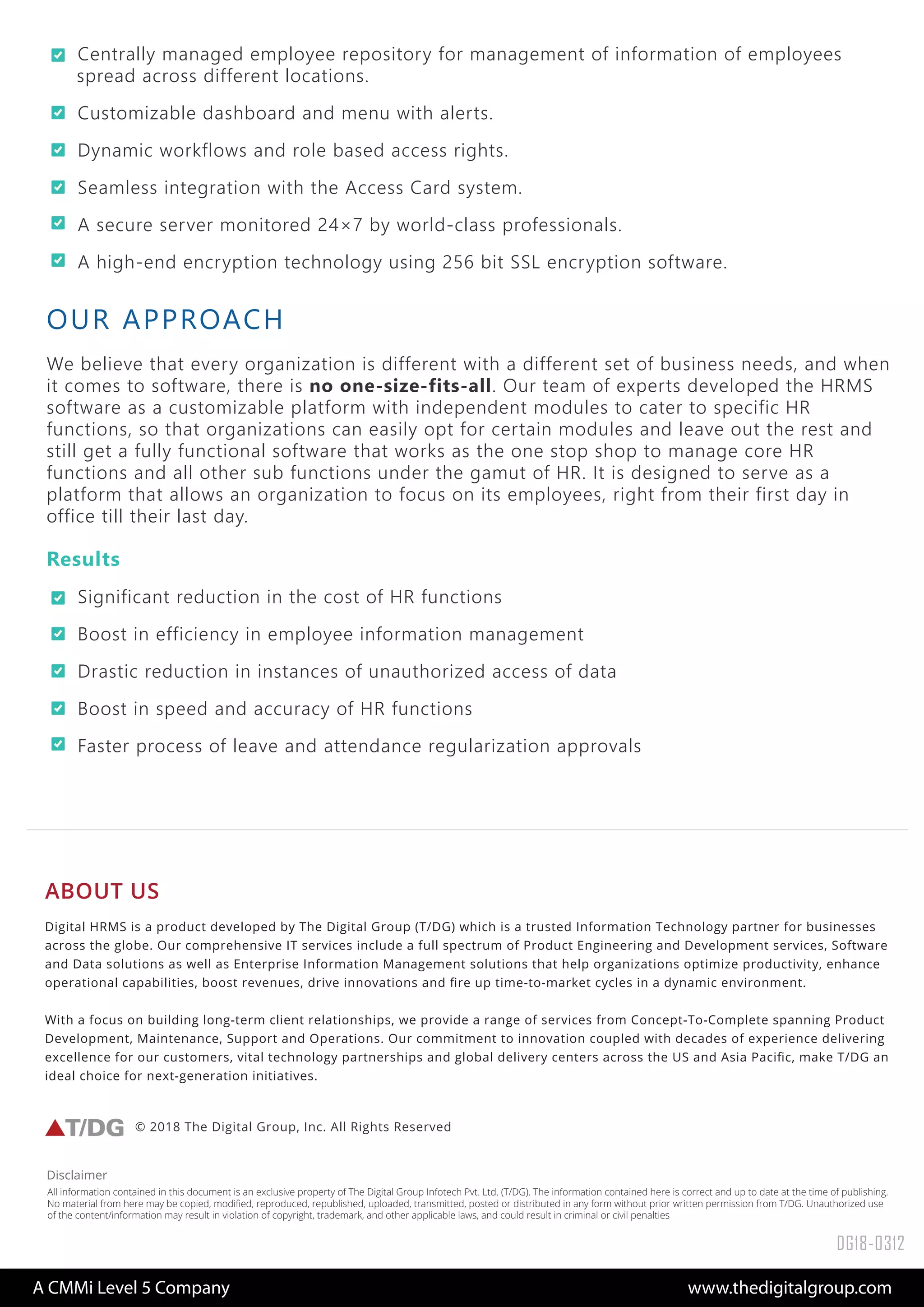 Case Study - Digital HRMS a customizable & modular HR platform to drive your business goals for ...