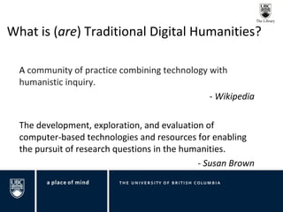 Decolonizing the Digital Humanities | PDF