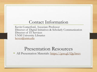Digital Humanities Workshop | PPT