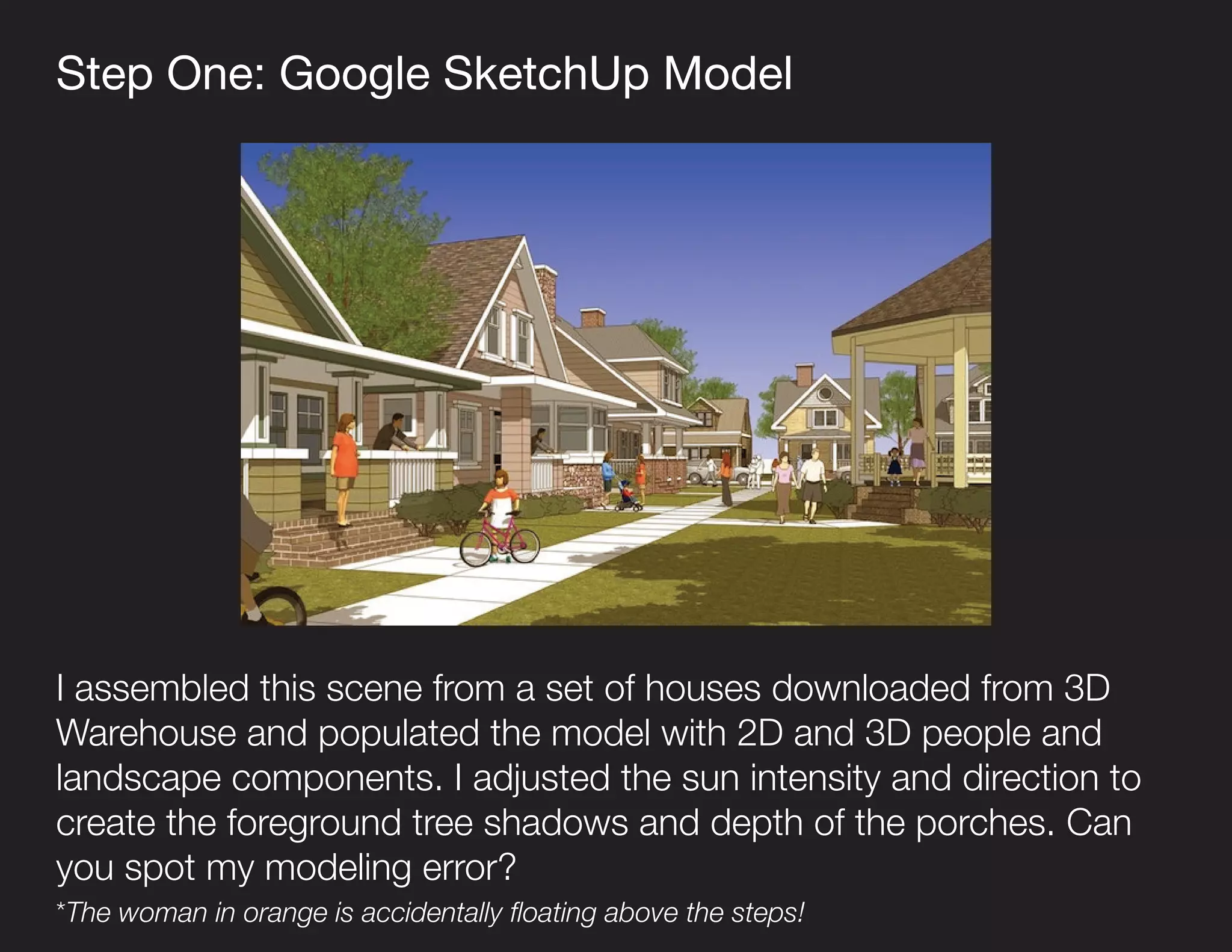 HOW TO: Transform SketchUp Models into Digital Hybrid Watercolor ...