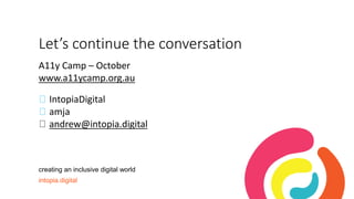 Accessibility and Digital Identity | PPT