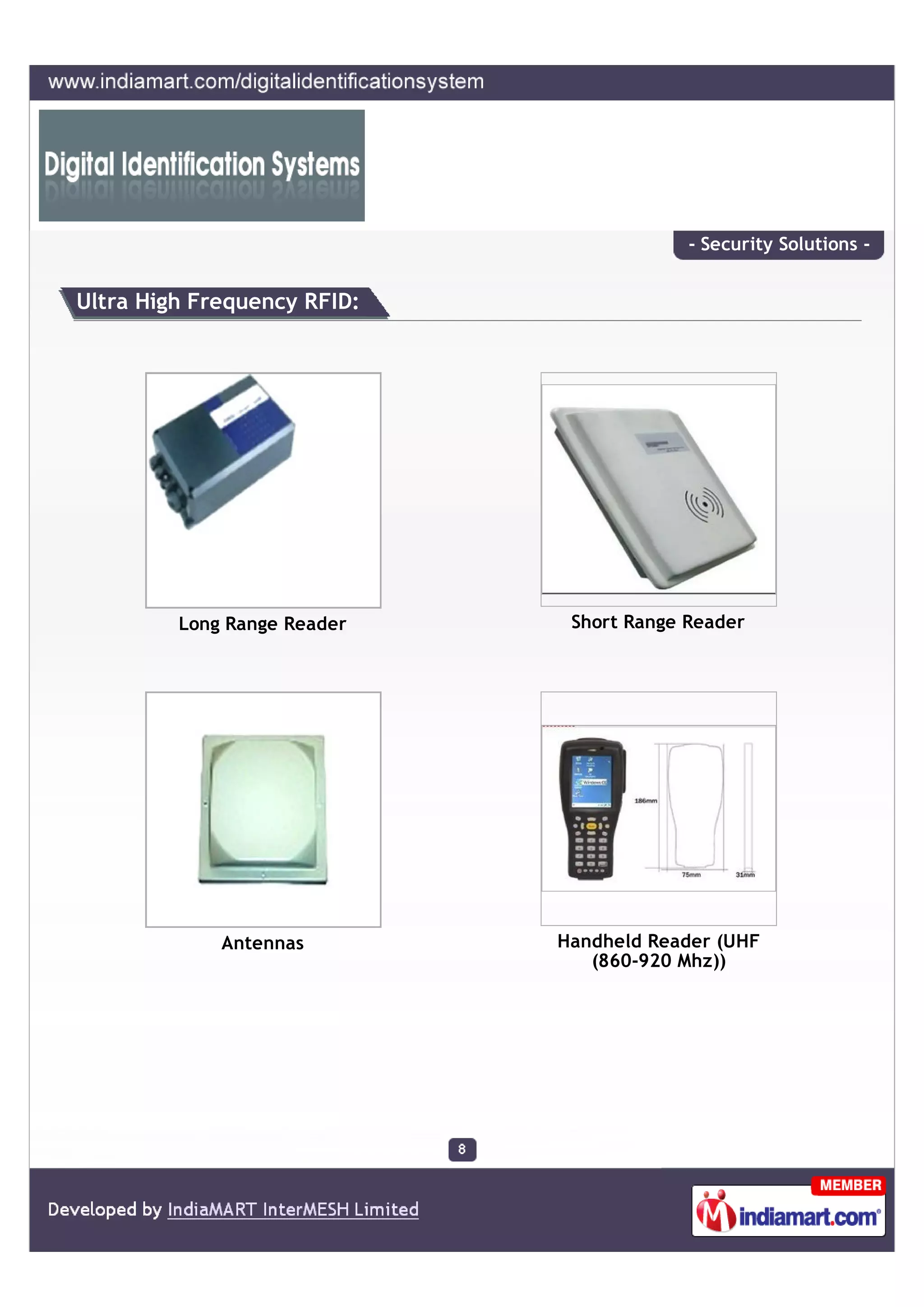 Digital Identification Systems, pune, Security Solutions | PDF