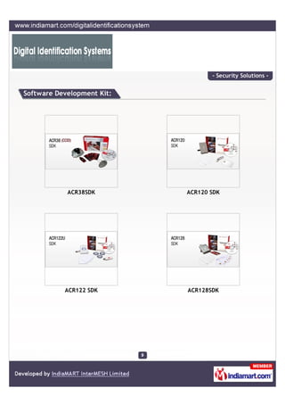 Digital Identification Systems, pune, Security Solutions | PDF