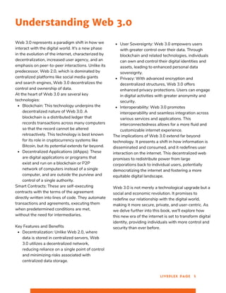 WEB 3.0 & IDENTITY: THE NEW ERA OF DIGITAL IDENTITY | PDF | Internet ...